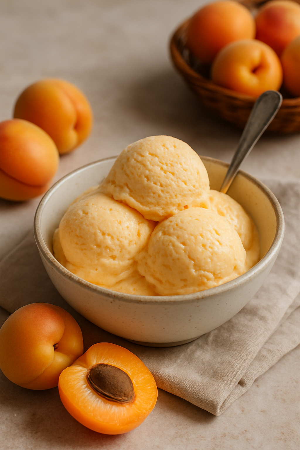 Gelato all'Albicocca Fatto in Casa: Ricetta Facile con la Gelatiera ...