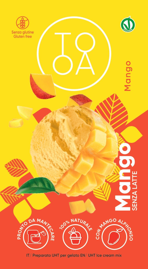 Gelato Mango: Sapore esotico e dolce | TooA Gelati 1 L