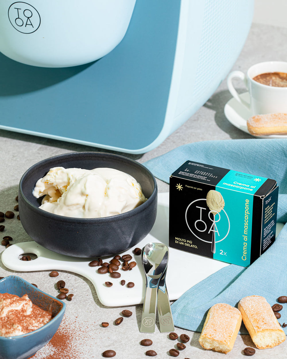 Gelato artigianale Italiano fatto in casa | TooA Gelati